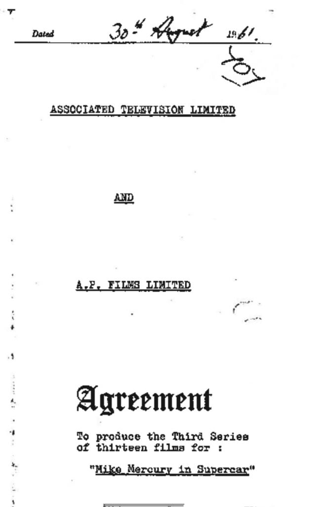 MIKE MERCURY IN...... - SYLVIA ANDERSON